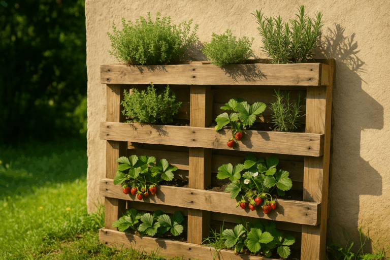 Vertikaler Garten: 7 kreative Ideen für wenig Platz